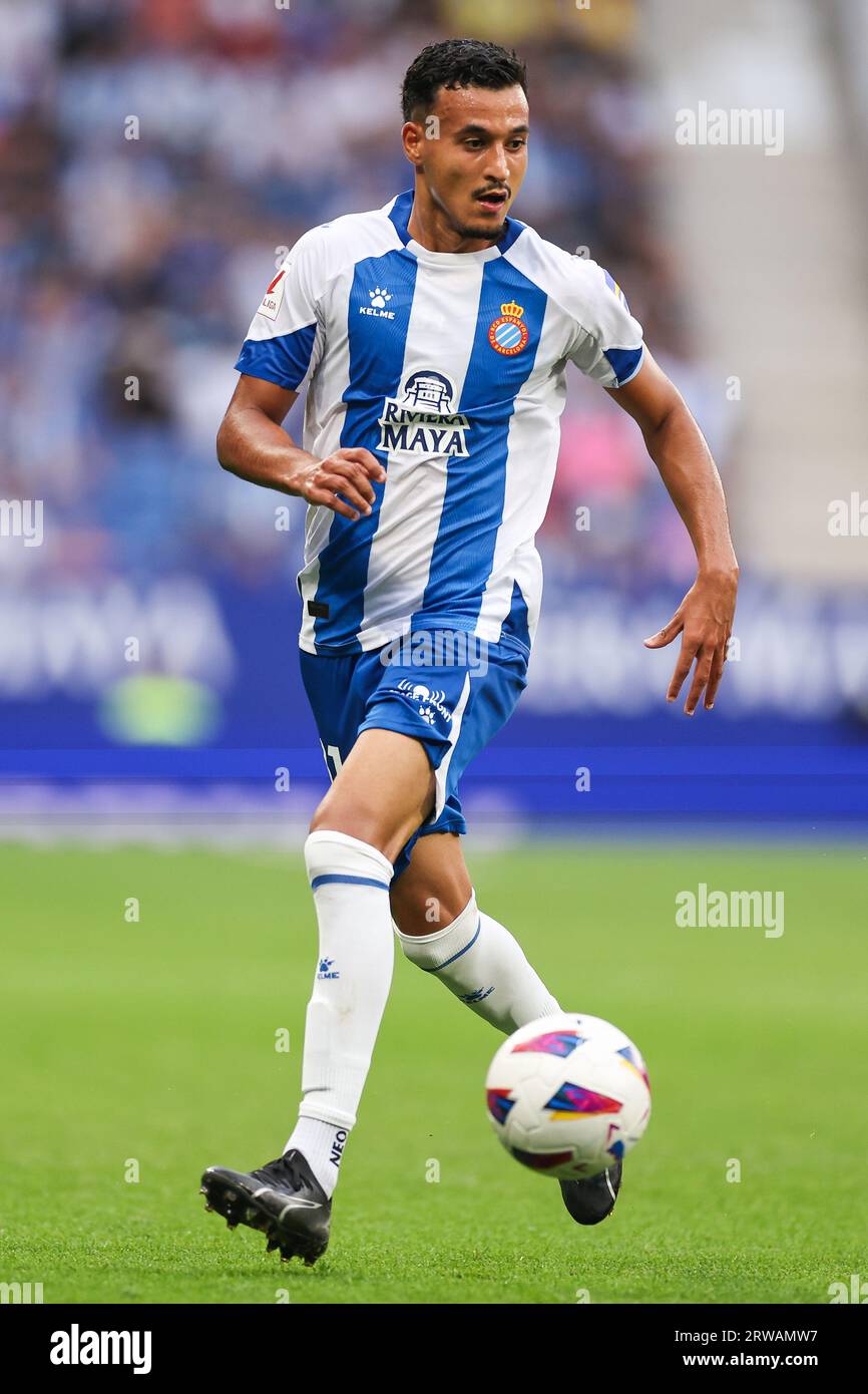 September 17, 2023, Barcelona, Spain: Omar El Hilali of RCD Espanyol in ...
