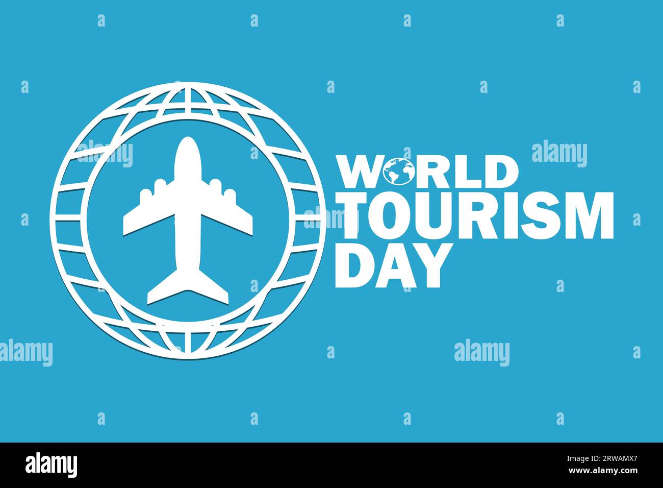 World Tourism Day Vector illustration. Holiday concept. Template for ...