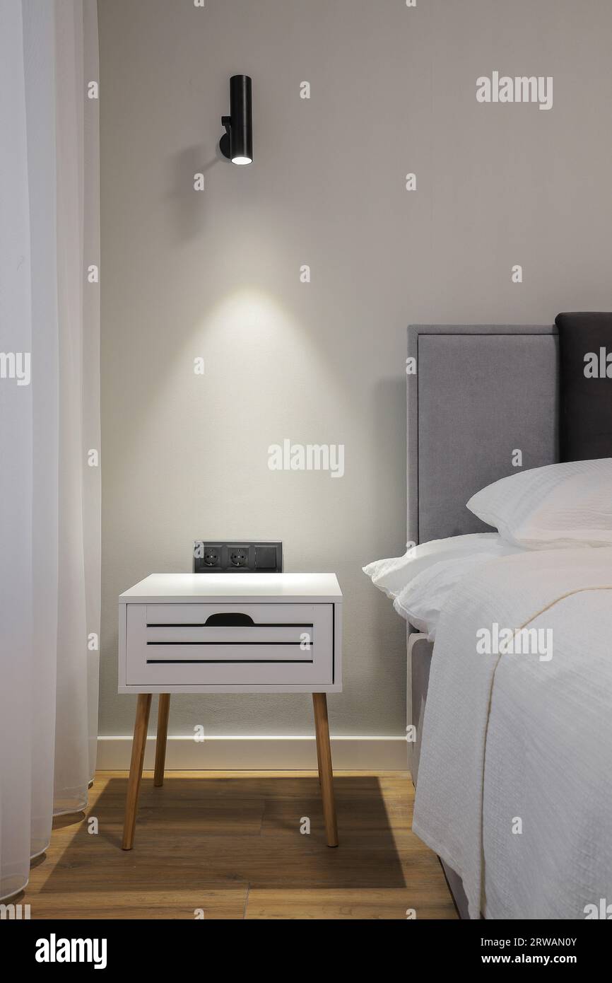 Interior detail bedroom in hi-res stock photography and images - Alamy