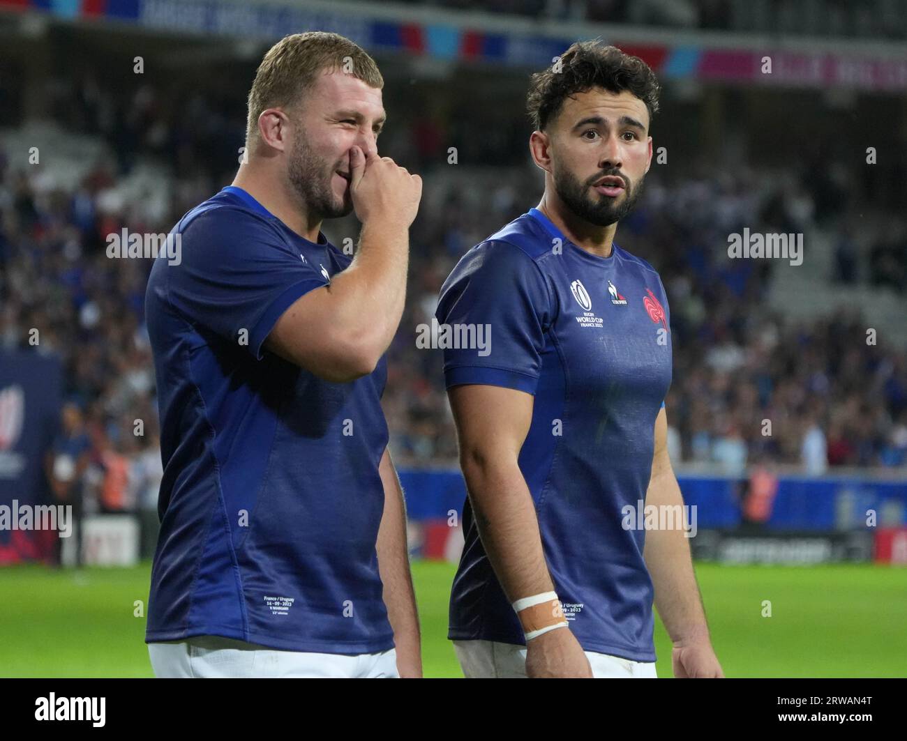 Pierre BOURGARIT and Antoine HASTOY of France during the World Cup 2023 ...