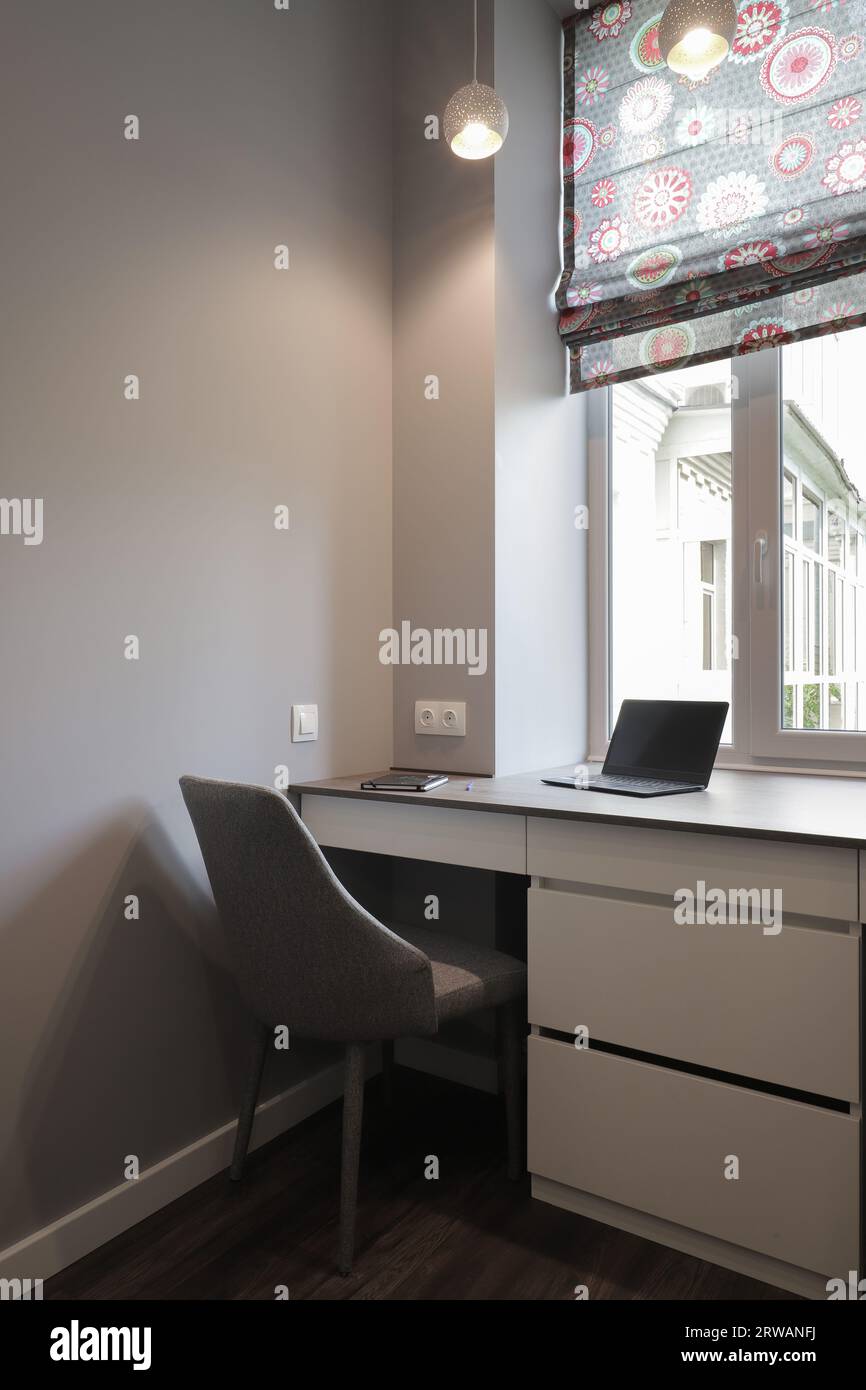 Stylish comfortable office interior laptop hi-res stock photography and ...
