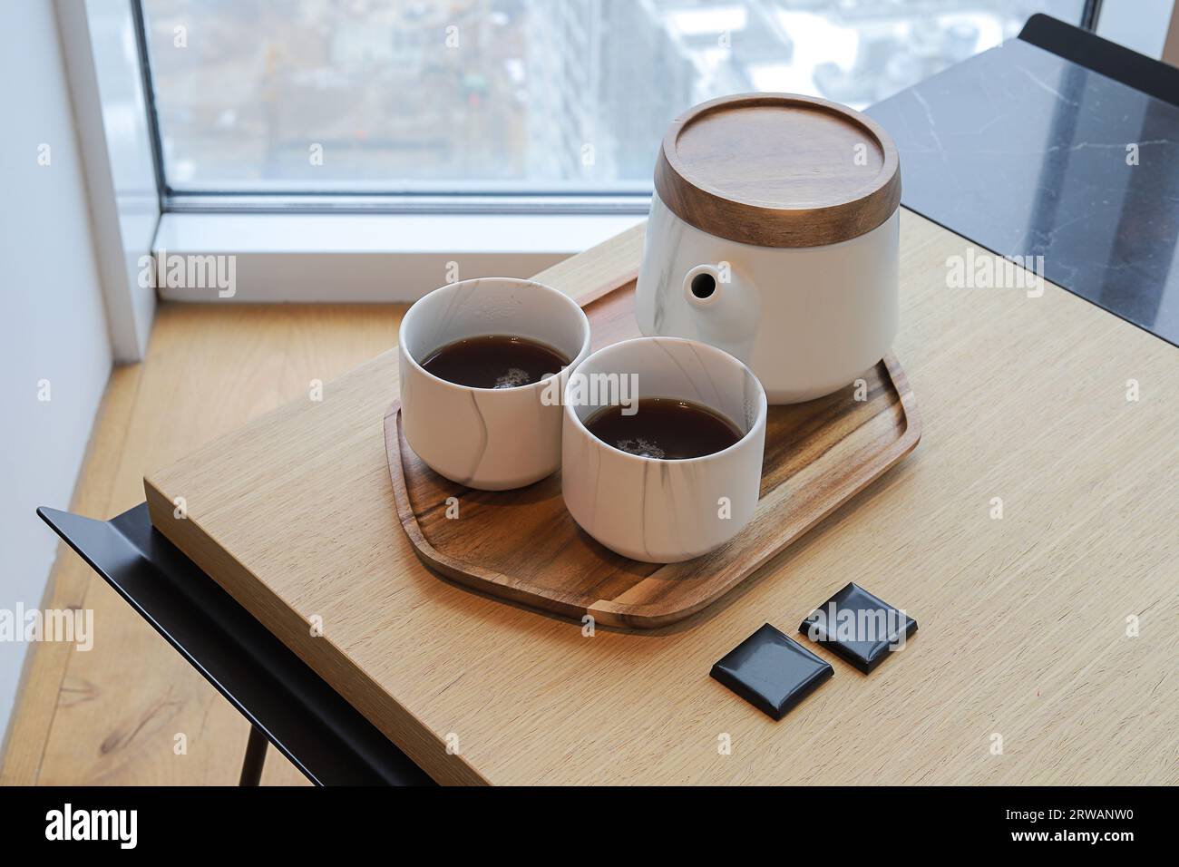 Tea ceremony table hi-res stock photography and images - Alamy