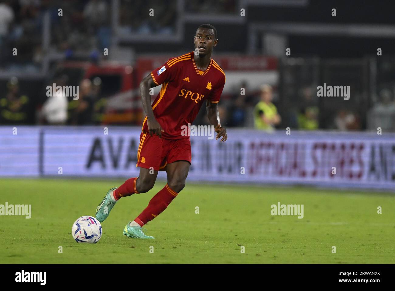 Rome, Italy. 17th Sep, 2023. Evan N'Dicka of A.S. Roma during the 4rd ...
