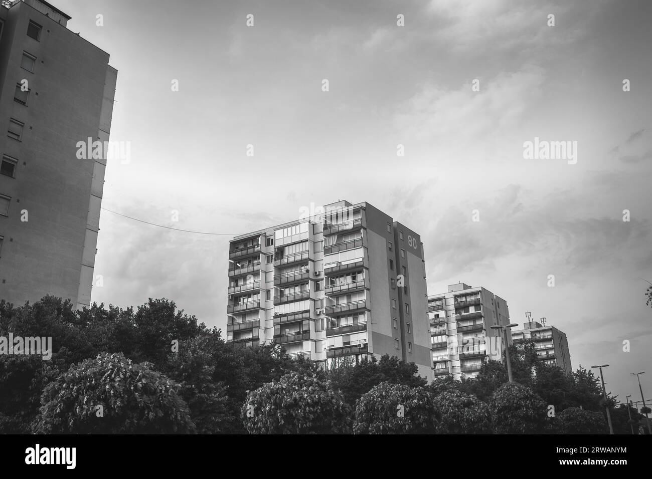 Soviet style neighbourhood hi-res stock photography and images - Alamy