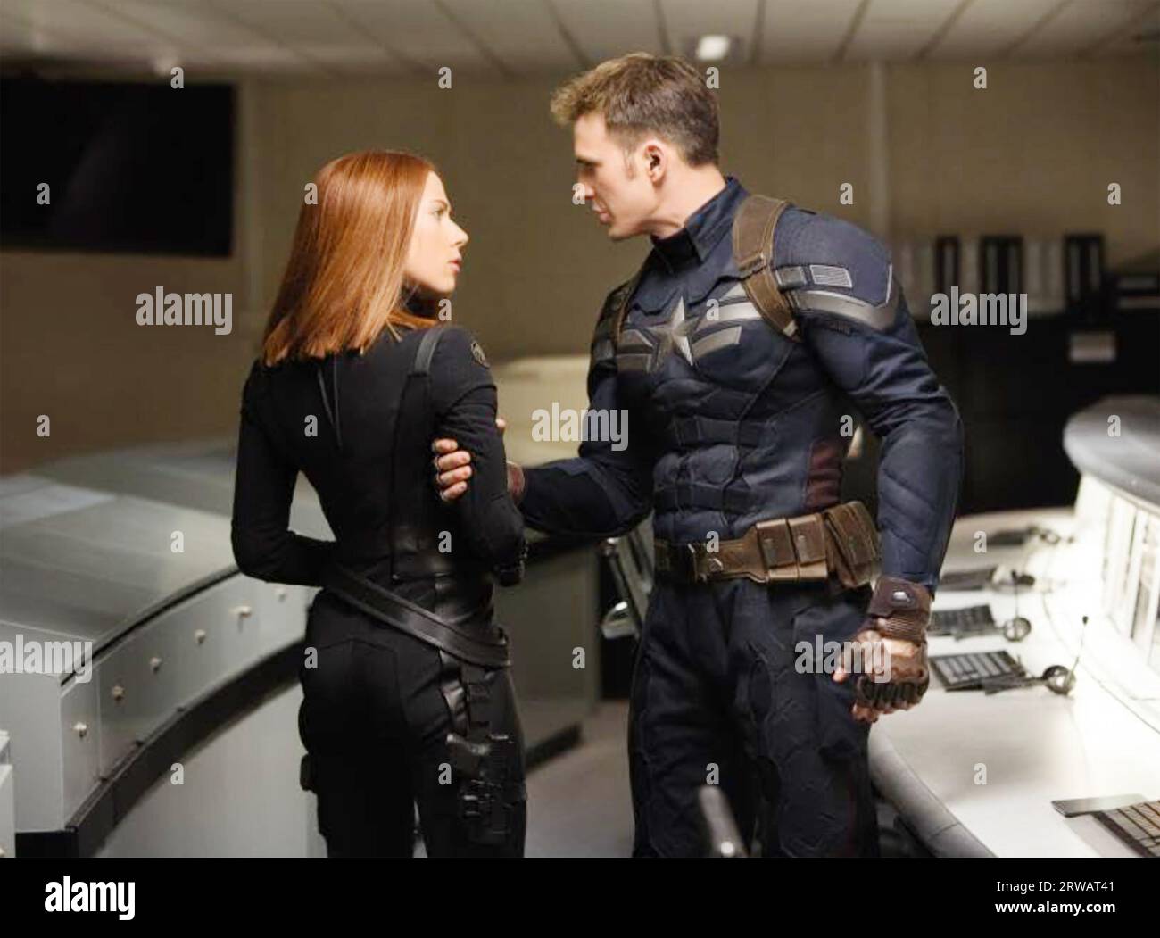 CAPTAIN AMERICA: THE WINTER SOLDIER 2014 Marvel Studios film with ...