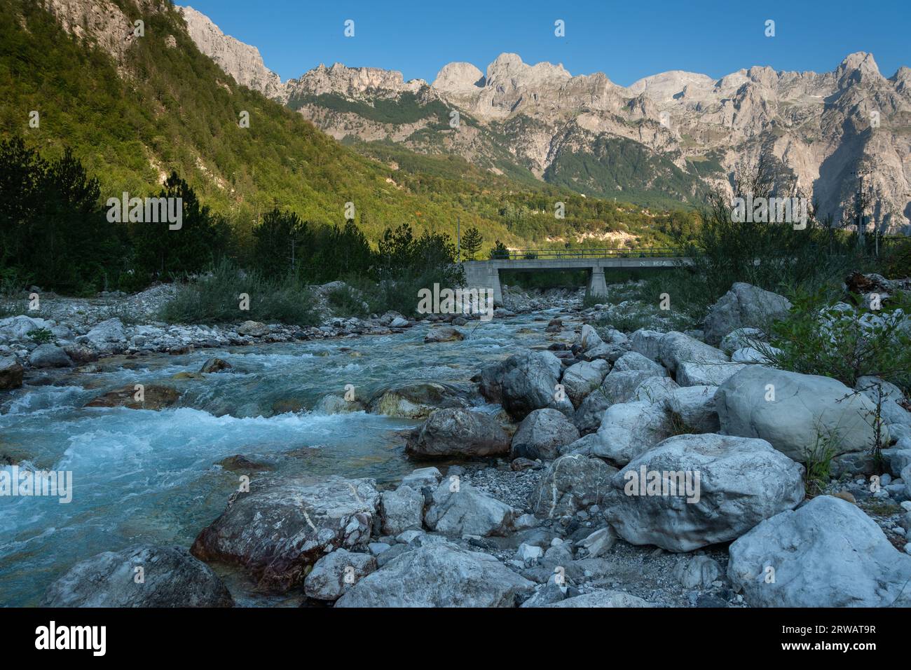 Theth valley, albania Stock Photo - Alamy