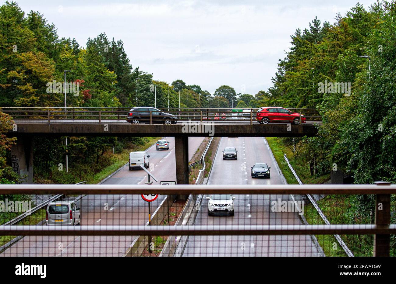 Dundee, Tayside, Scotland, UK. 18th Sep, 2023. UK Weather: A strong ...