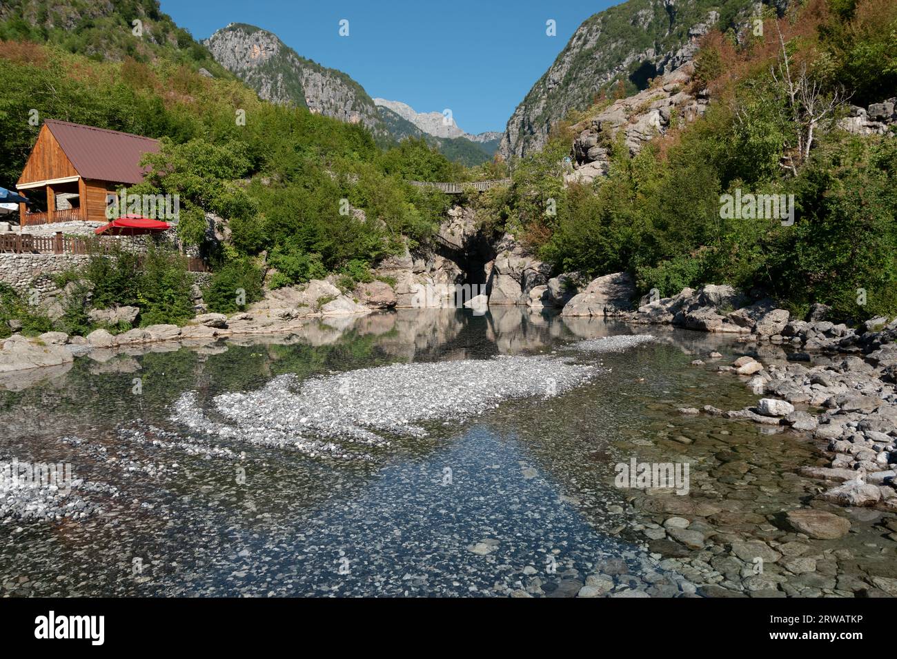 Theth Valley landscape, Albania Stock Photo - Alamy