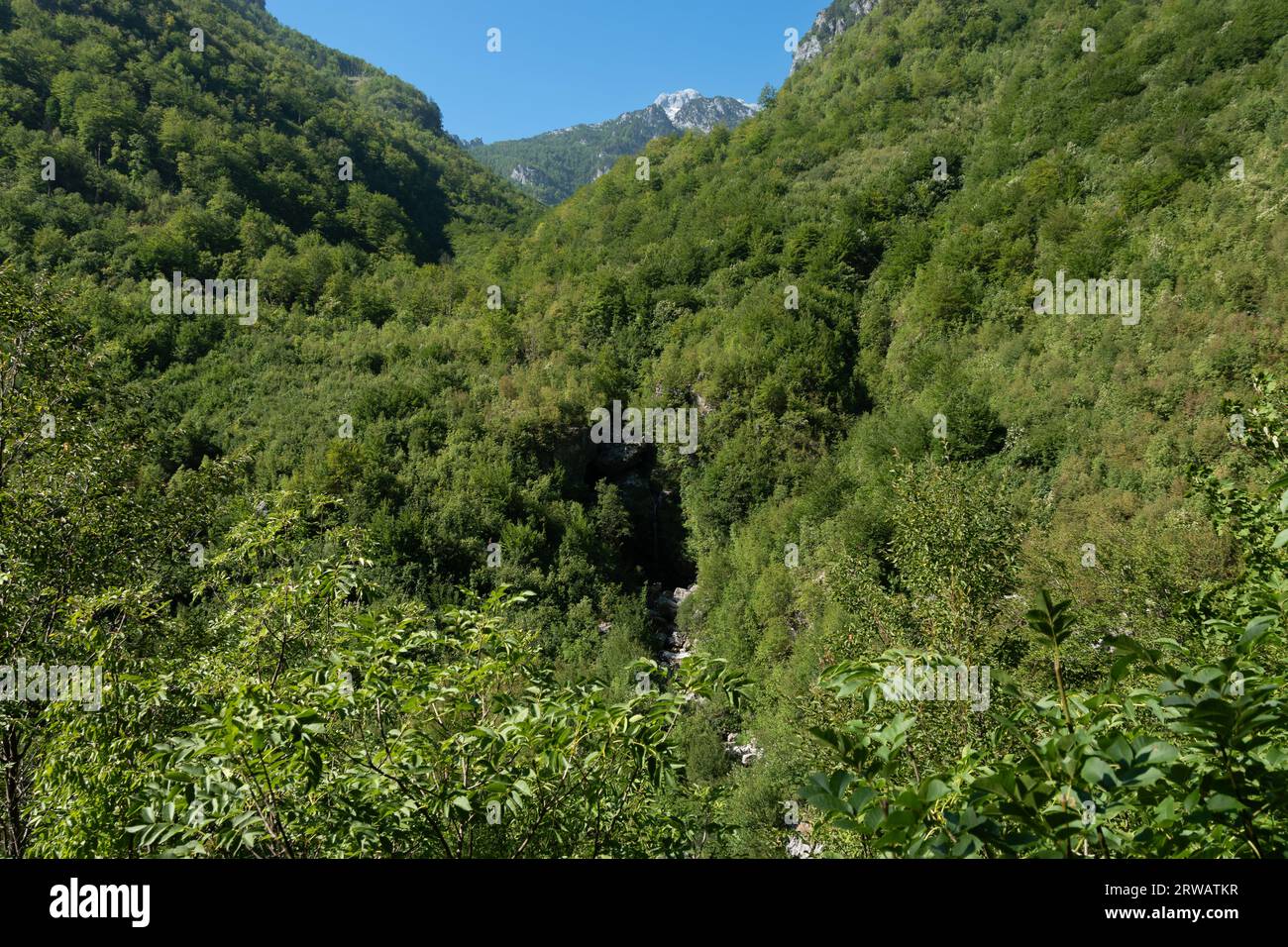 Theth Valley landscape, Albania Stock Photo - Alamy
