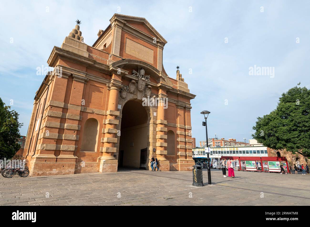One of the twelve remaining city gates is the imposing and well ...
