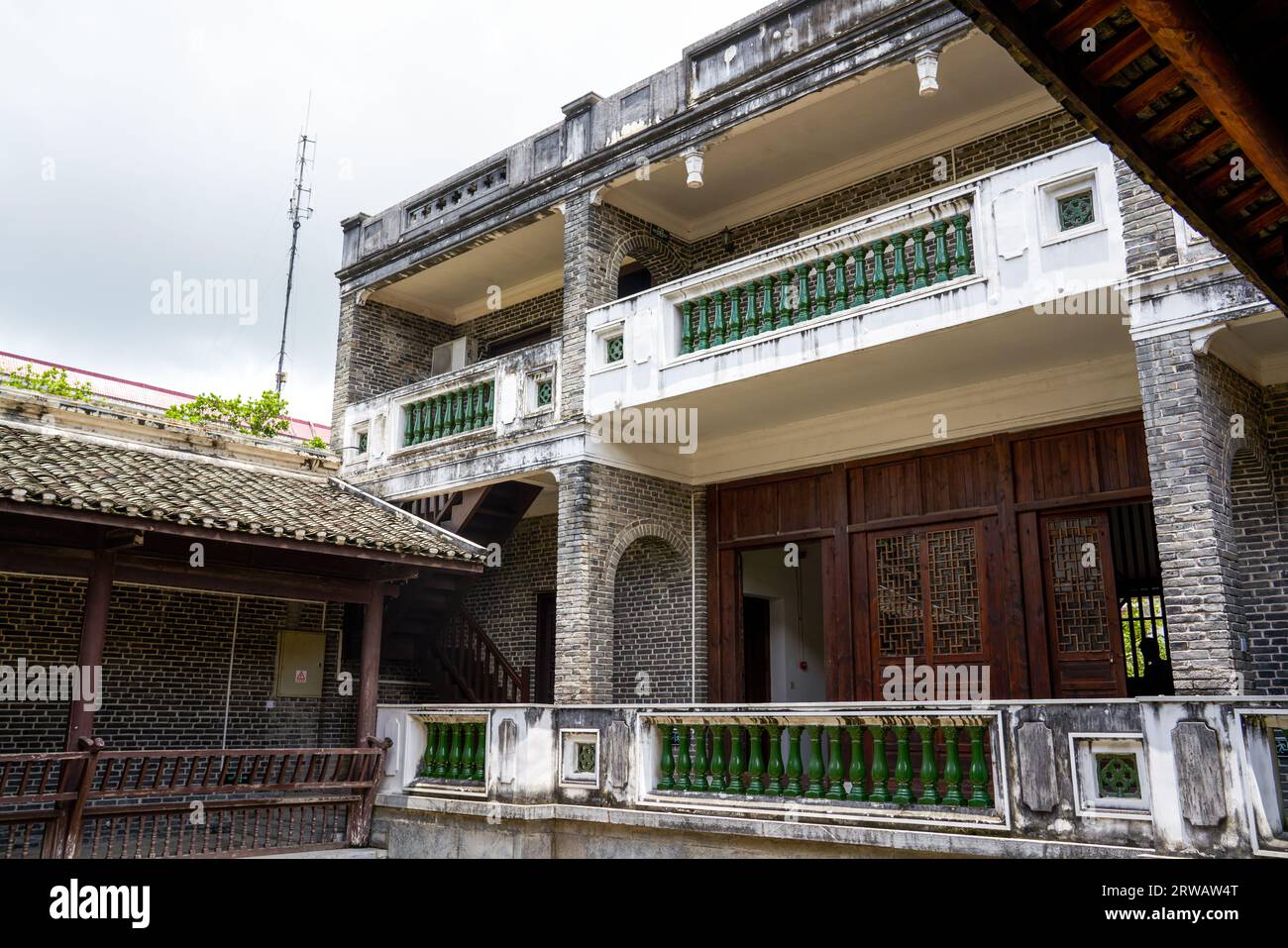 The former headquarters of the Eighth Army of the Chinese Workers' and ...