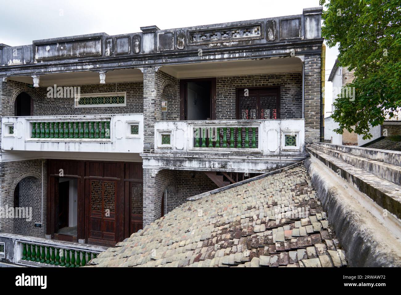 The former headquarters of the Eighth Army of the Chinese Workers' and ...