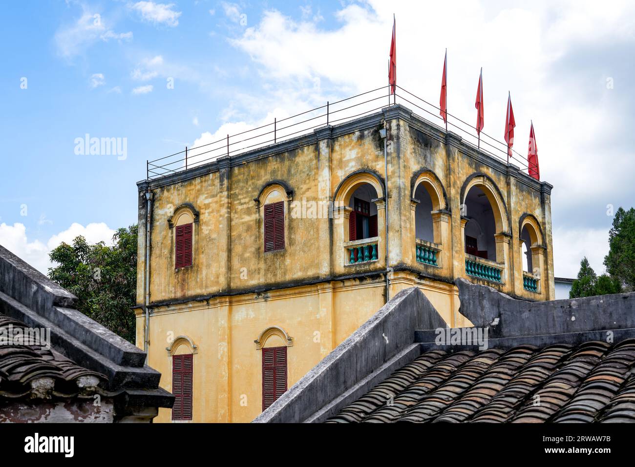 The former headquarters of the Eighth Army of the Chinese Workers' and ...