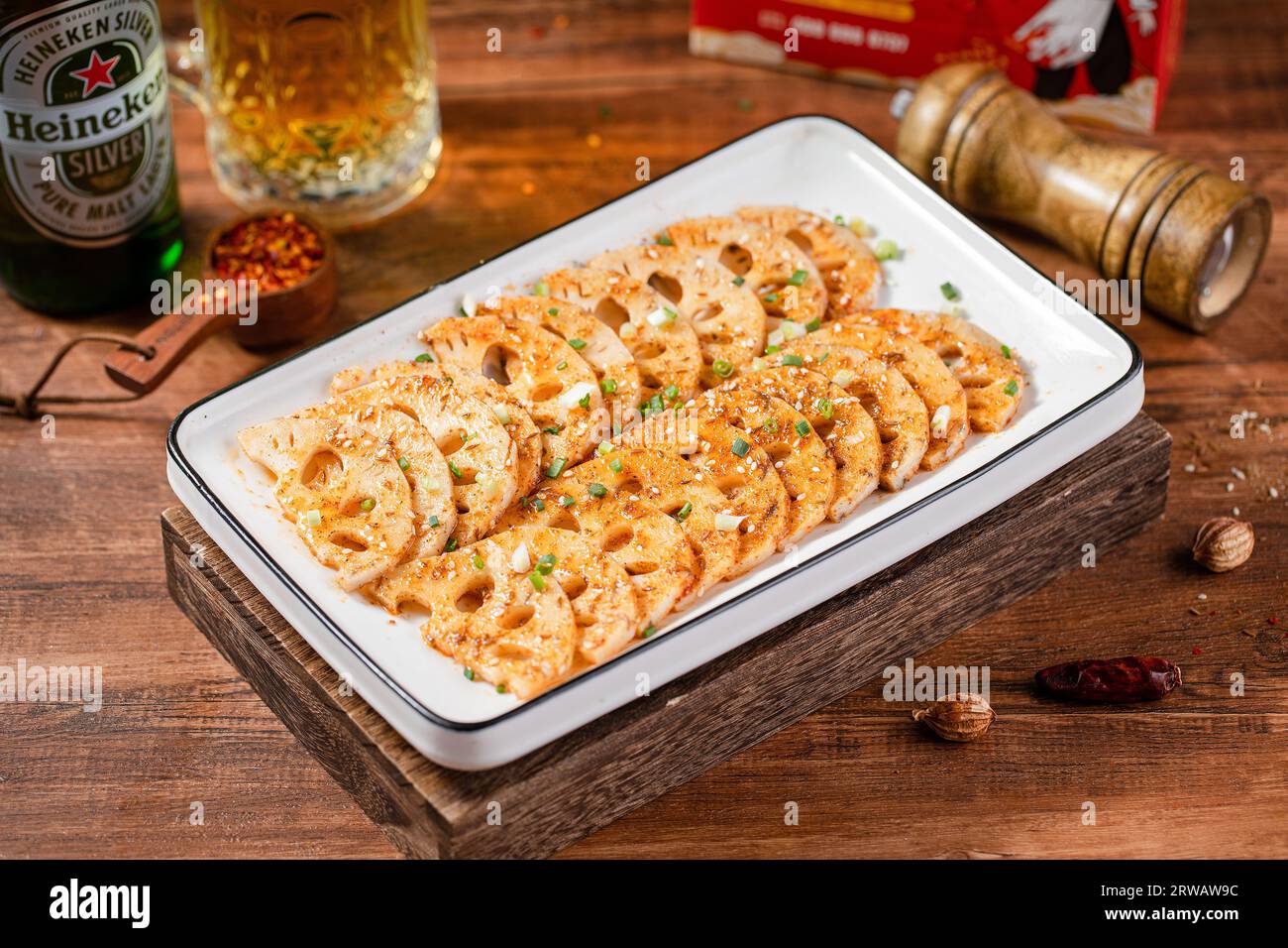 Lotus stem vegetable hi-res stock photography and images - Alamy