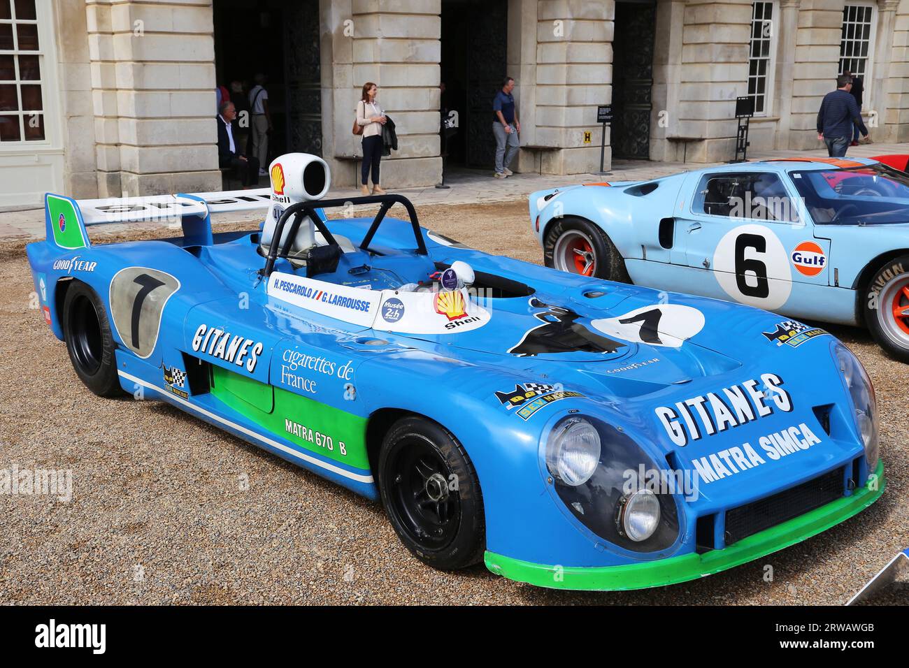 Matra MS 670B (1974)(Le Mans 1974 winner), Concours of Elegance 2023 ...