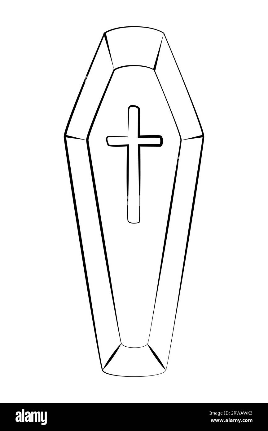 The coffin factory Stock Vector Images - Alamy