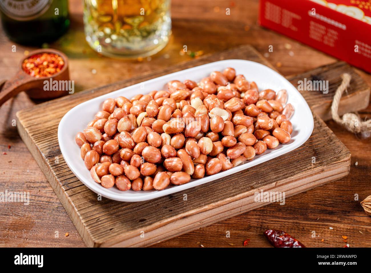 Deep fried peanuts hi-res stock photography and images - Alamy