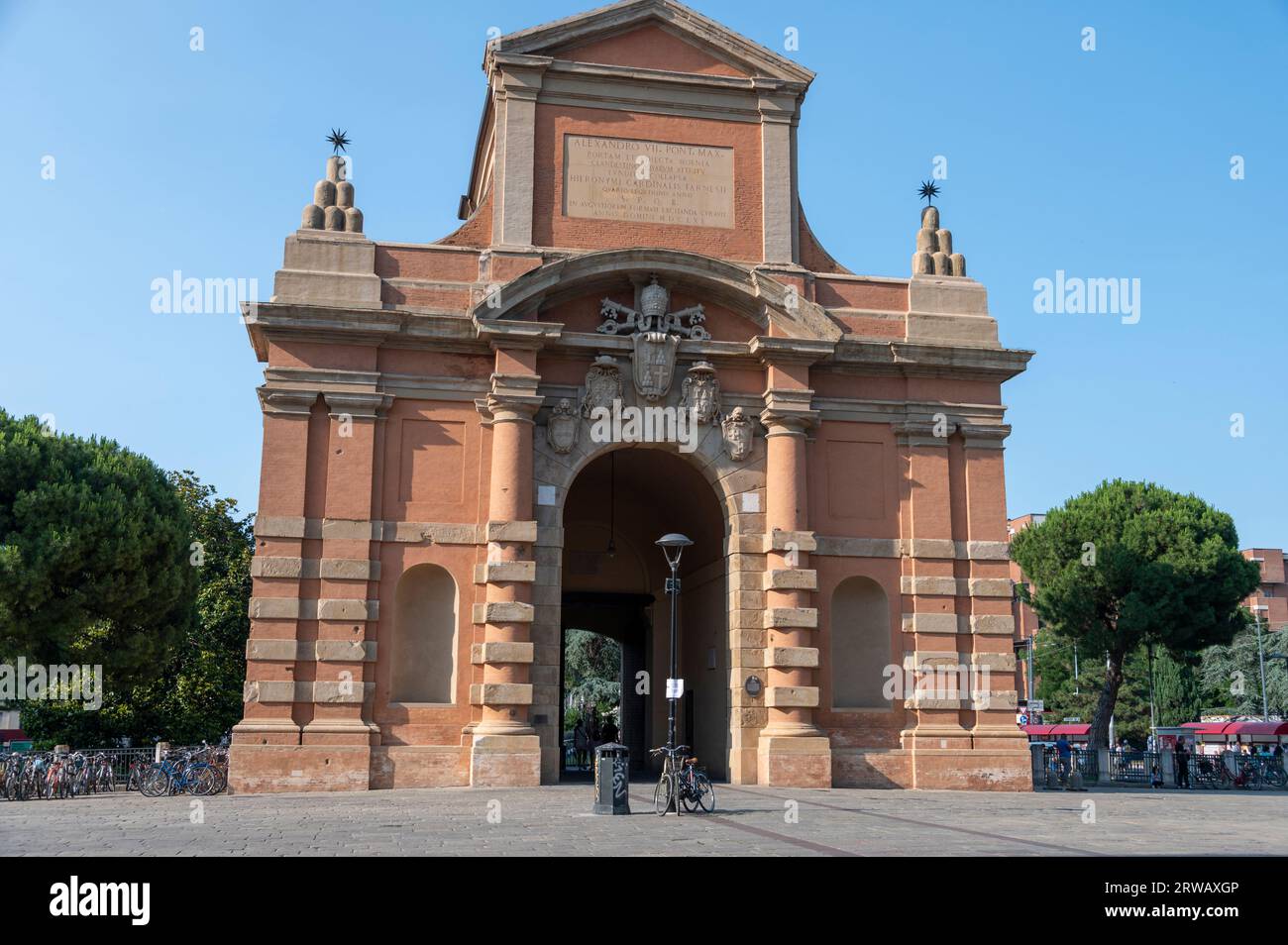 One of the twelve remaining city gates is the imposing and well ...