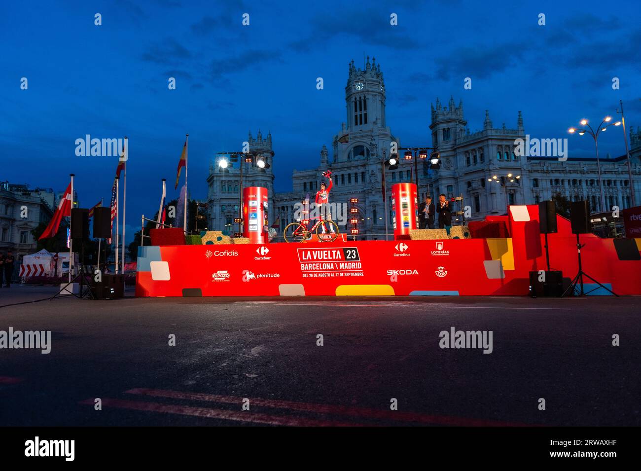 La vuelta 2023 podium hi-res stock photography and images - Alamy