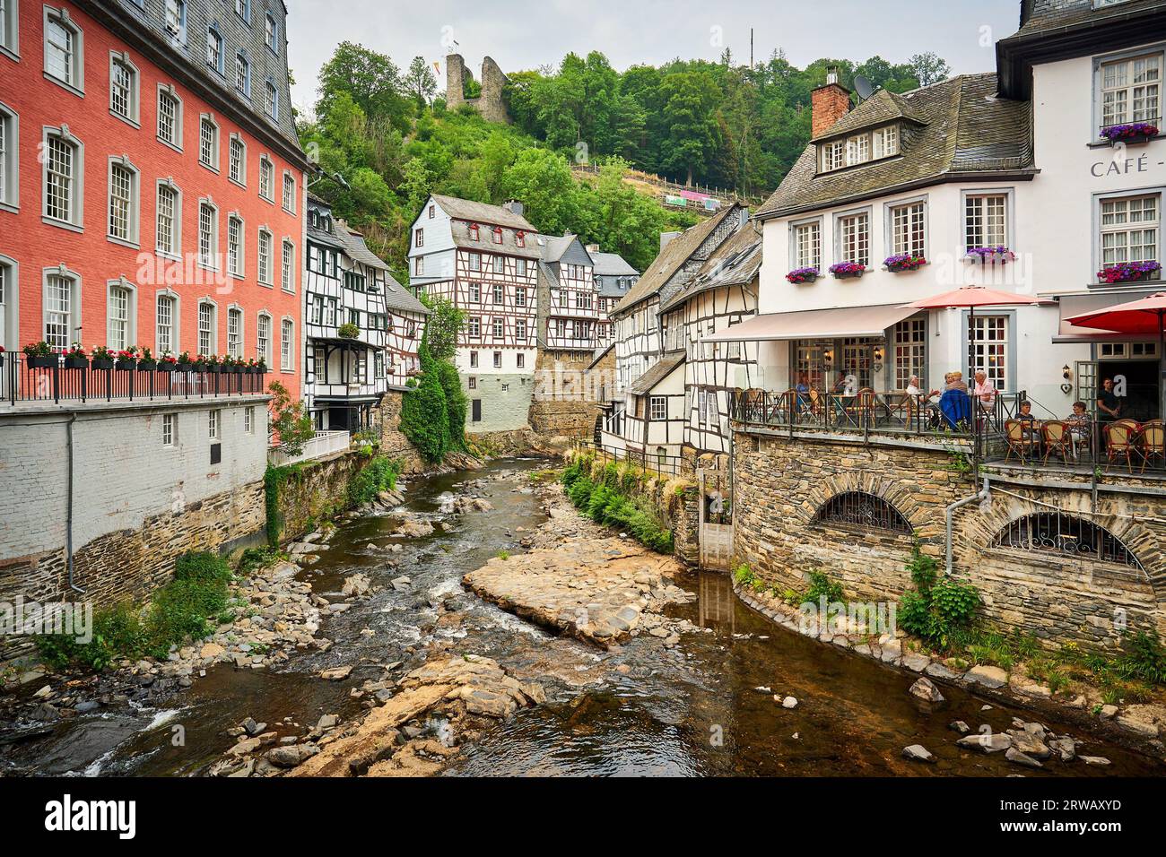 Monschau germany viewpoint hi-res stock photography and images - Alamy