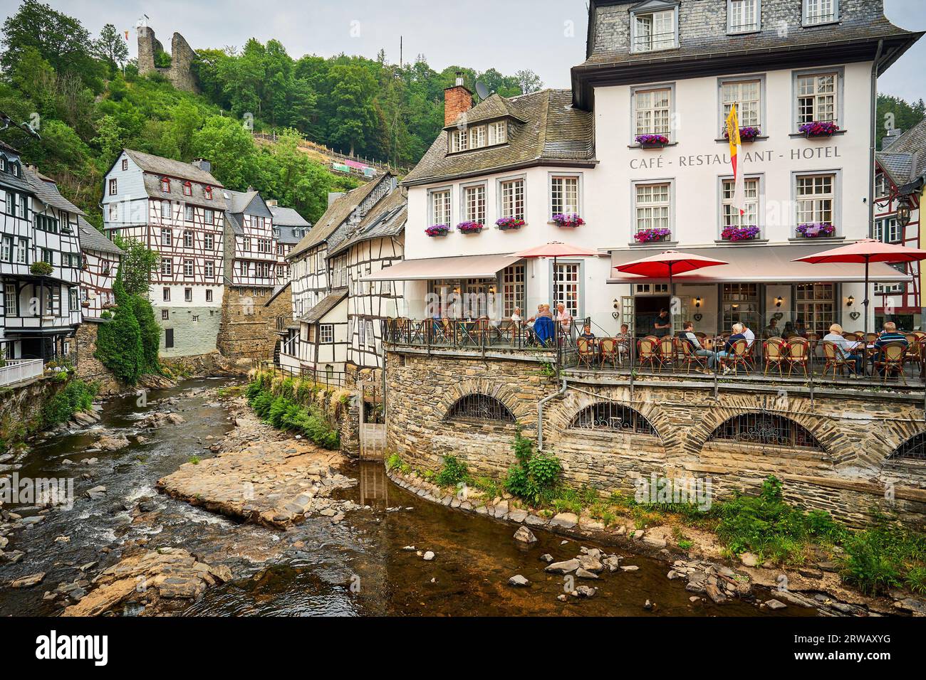 Monschau germany viewpoint hi-res stock photography and images - Alamy