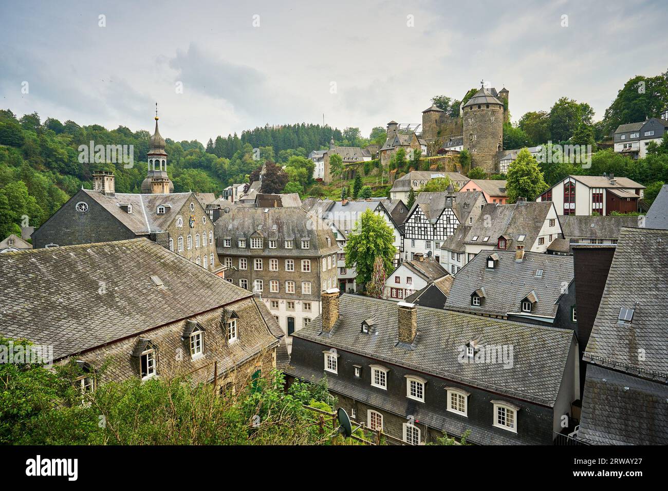 Monschau germany viewpoint hi-res stock photography and images - Alamy