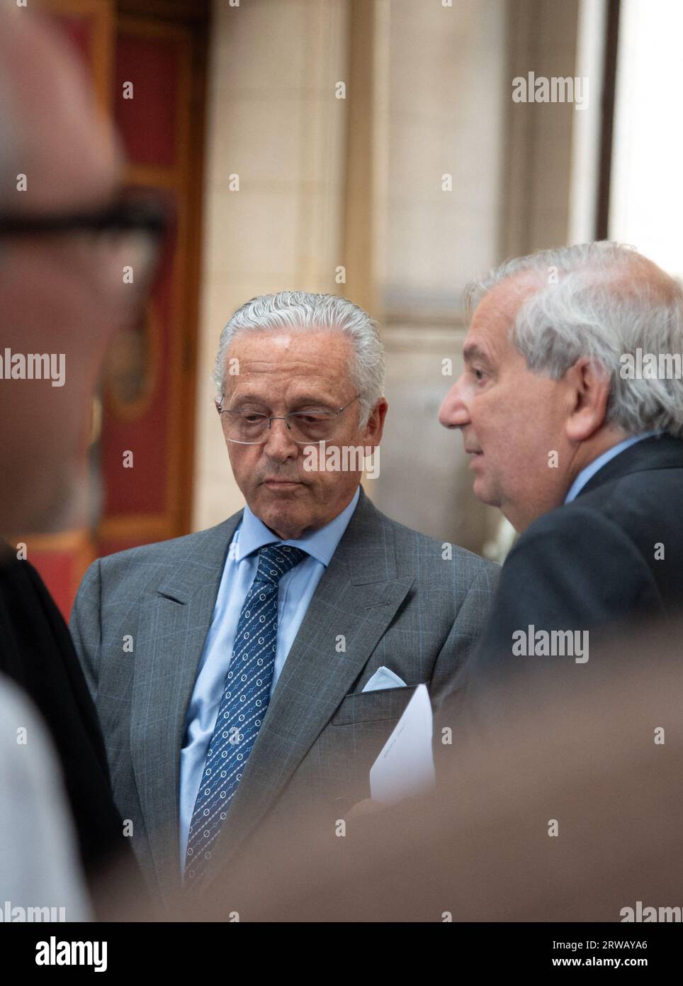 Paris, France. 18th Sep, 2023. Franco-American art-dealer Guy ...
