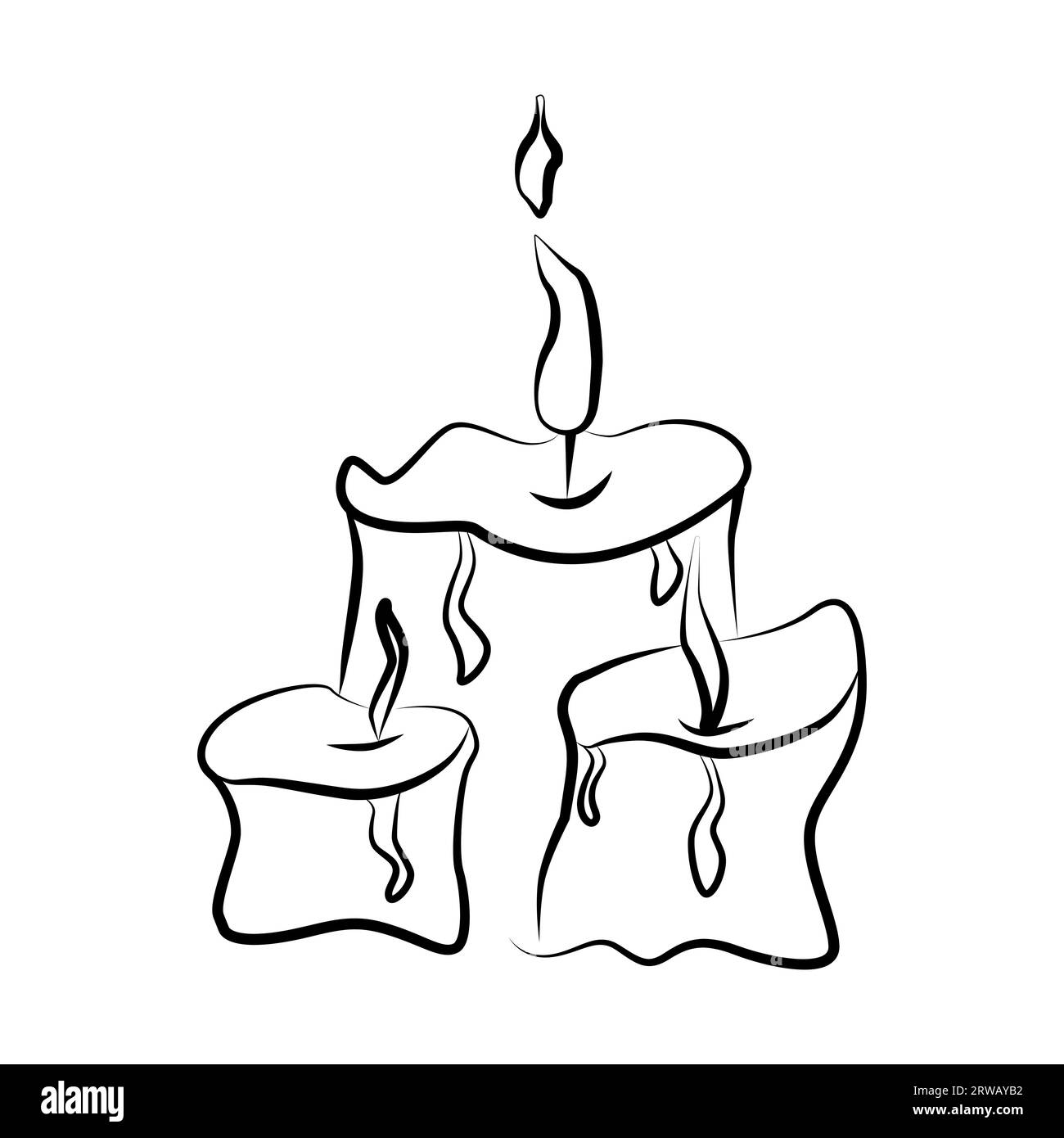 Continuous line drawing short Stock Vector Images - Alamy