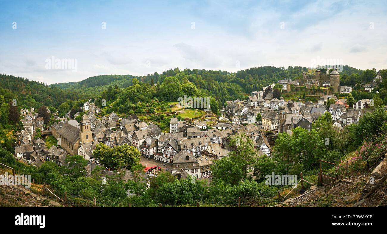 Monschau germany viewpoint hi-res stock photography and images - Alamy