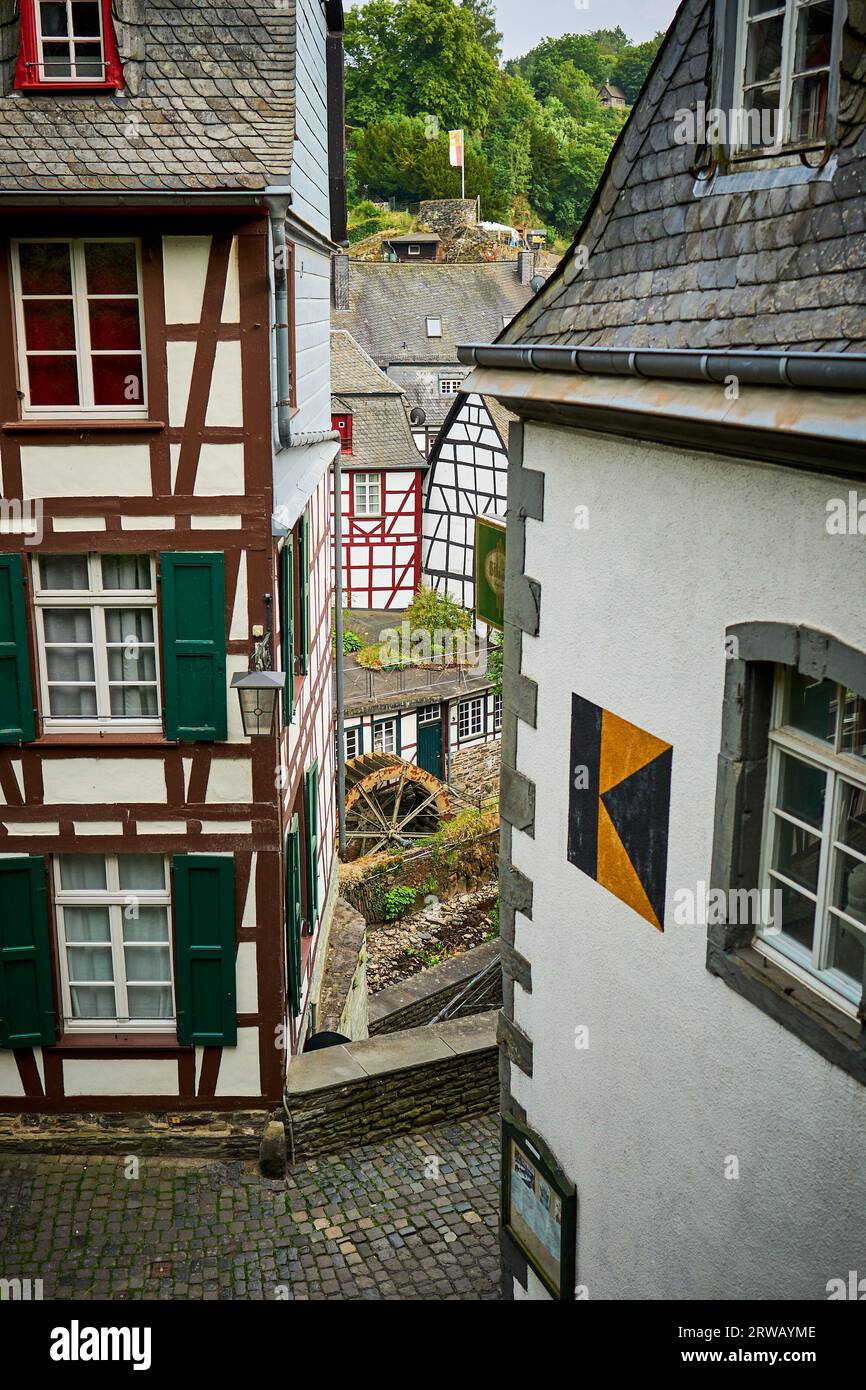 Monschau germany viewpoint hi-res stock photography and images - Alamy