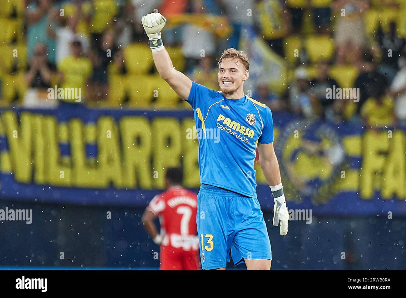 Villarreal, Spain. 17th Sep, 2023. Filip Jorgensen goalkeeper of Villarreal CF during the La ...