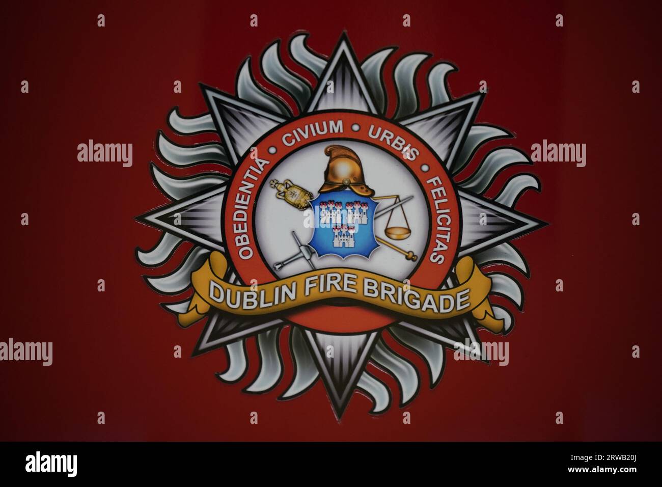 Dublin fire brigade logo hi-res stock photography and images - Alamy