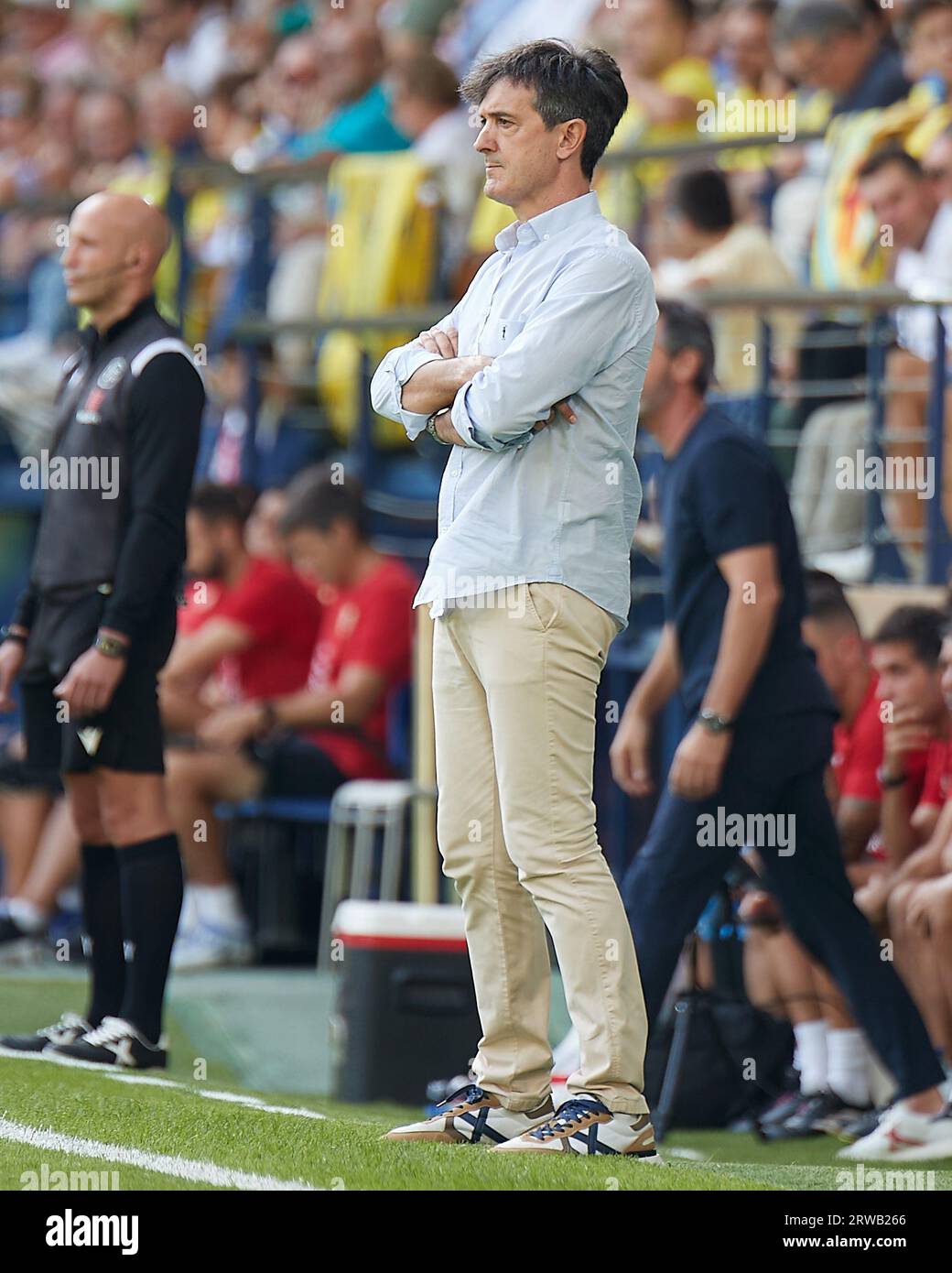 Jose Rojo Martin Pacheta head coach of Villarreal CF during the La Liga ...