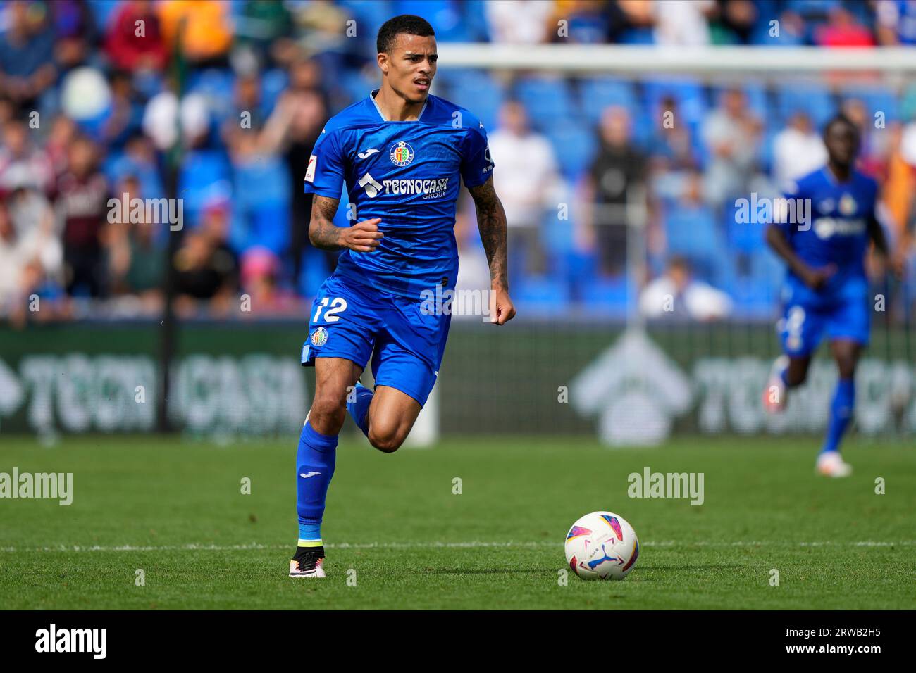 Mason Greenwood of Getafe CF during the La Liga EA Sports match between ...