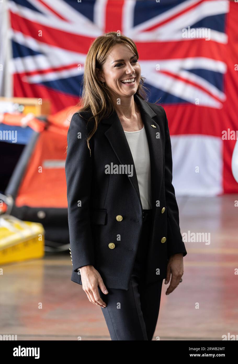 Somerset, UK. September 18th, 2023. The Princess of Wales visits Royal ...