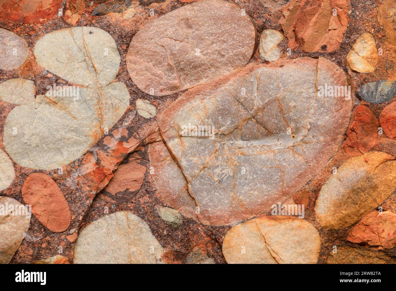Colorful rocks with strange shapes, in a Geopark, China Stock Photo - Alamy