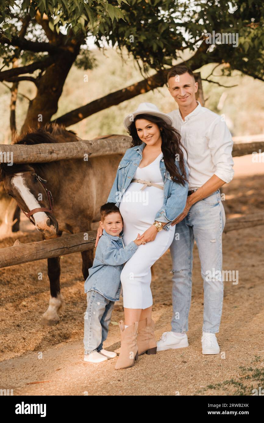 Ranch family jeans hi-res stock photography and images - Alamy