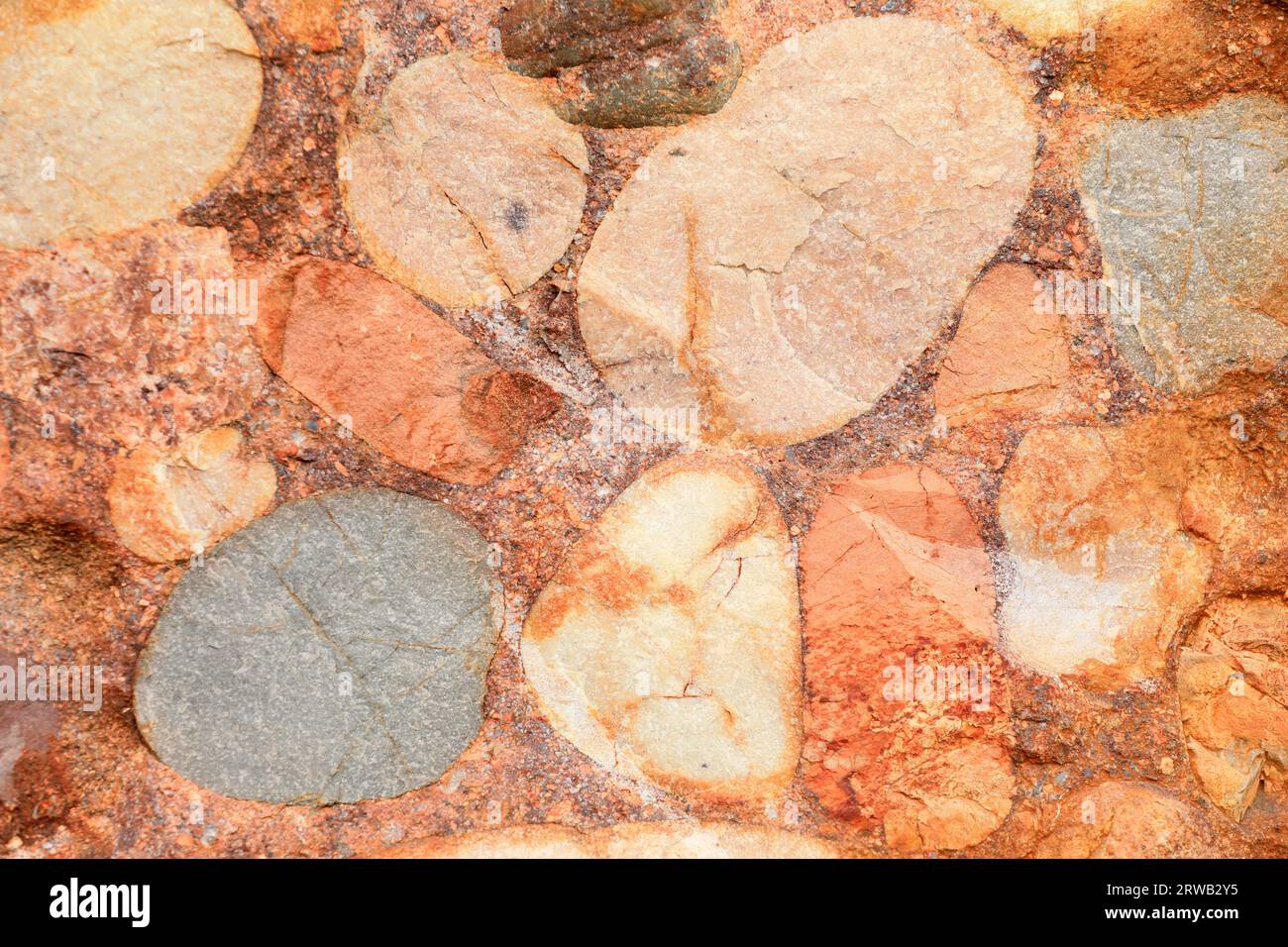 Colorful rocks with strange shapes, in a Geopark, China Stock Photo - Alamy