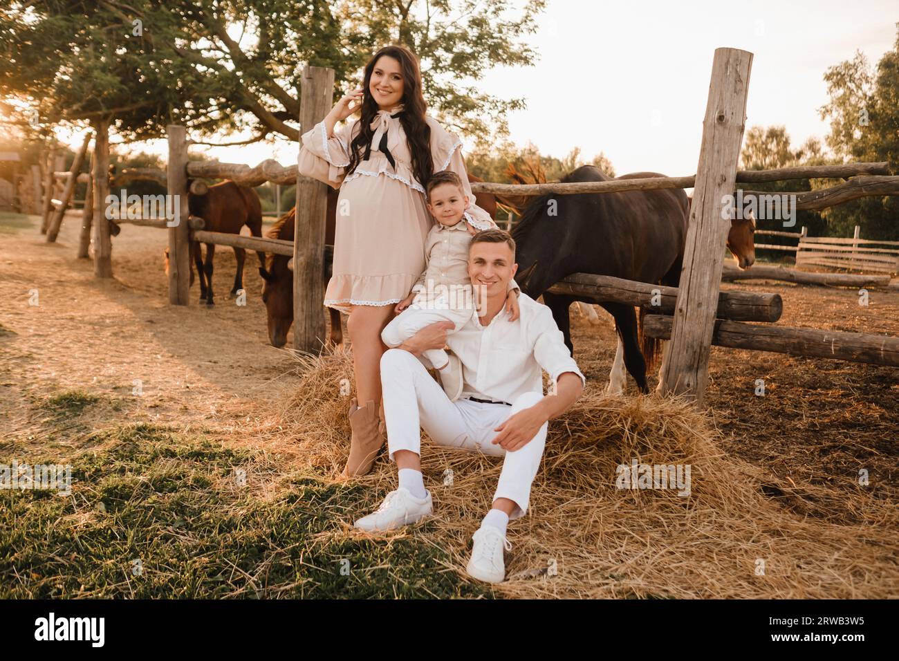 Ranch family jeans hi-res stock photography and images - Alamy