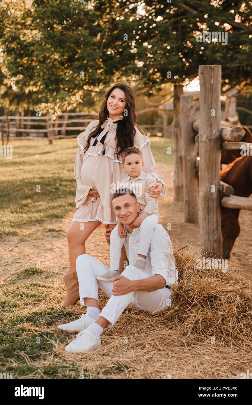 Ranch family jeans hi-res stock photography and images - Alamy