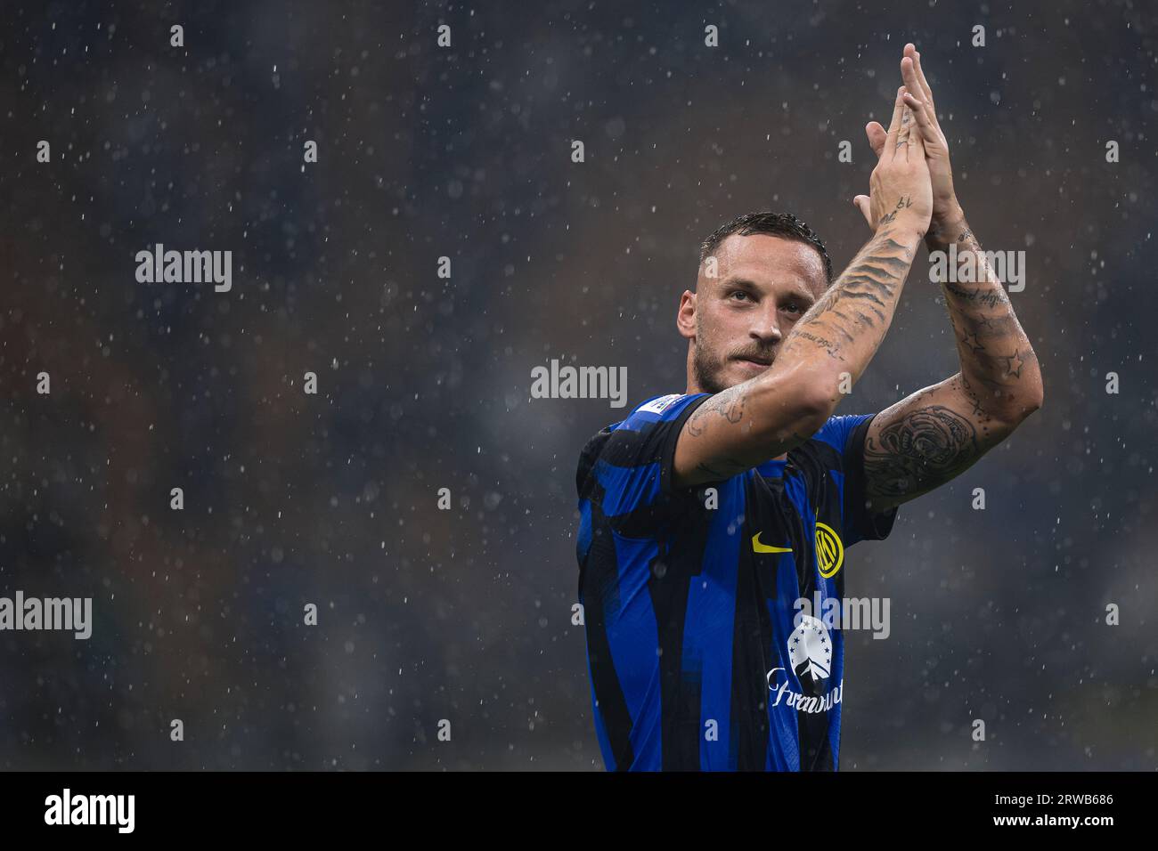 Marko arnautovic inter milan 2023 hi-res stock photography and images ...