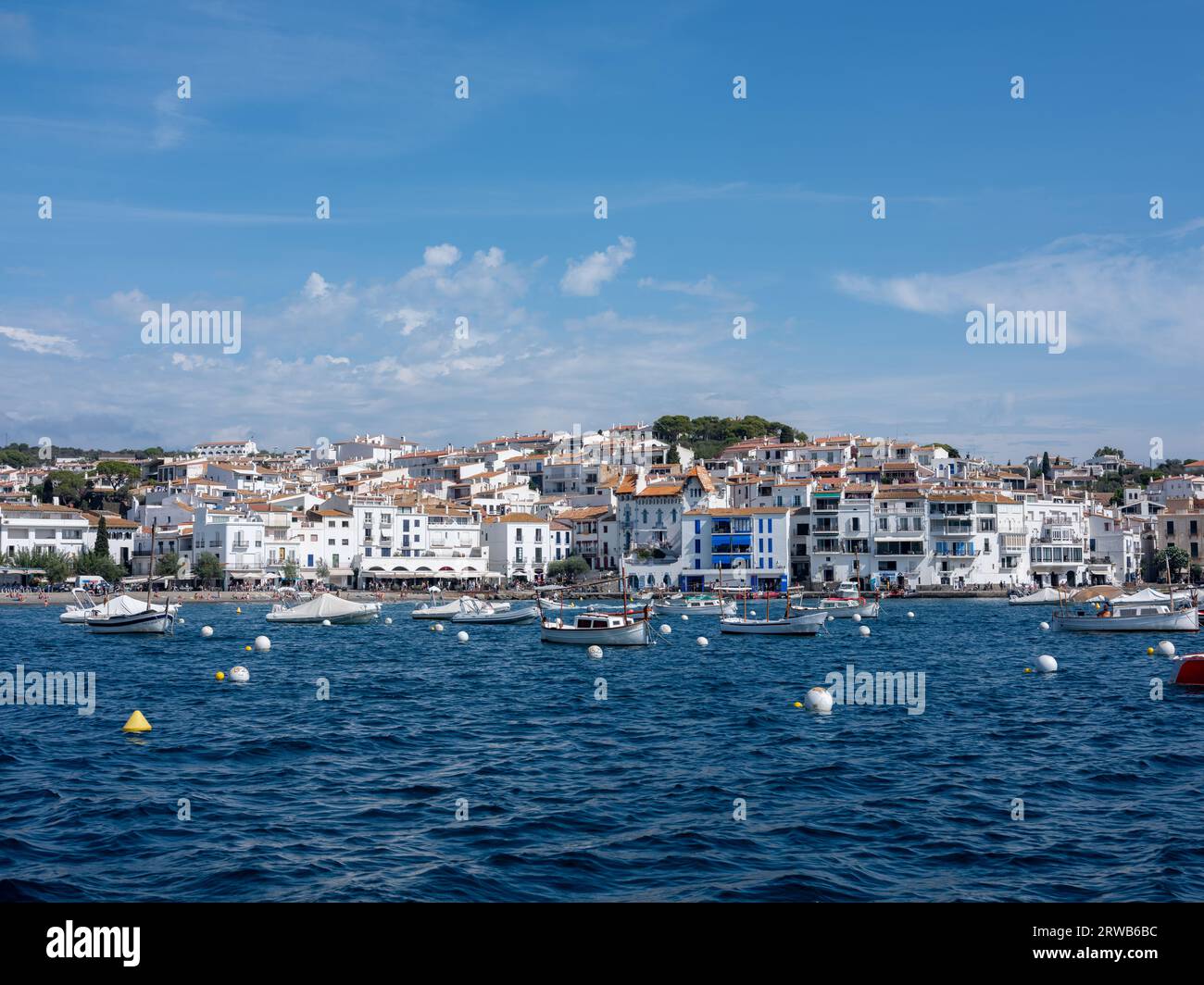 The town of Cadaques in Catalonia, Spain Stock Photo - Alamy