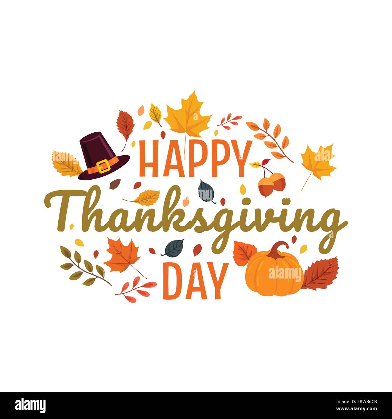 Thanksgi vector vectors hi-res stock photography and images - Alamy