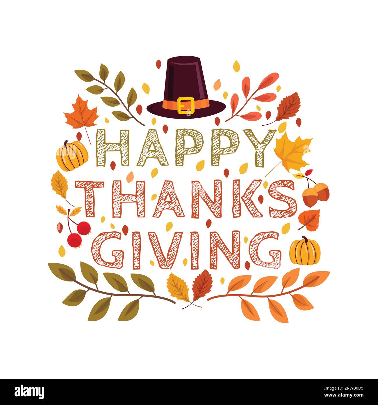 Thank you template vector vectors hi-res stock photography and images - Alamy