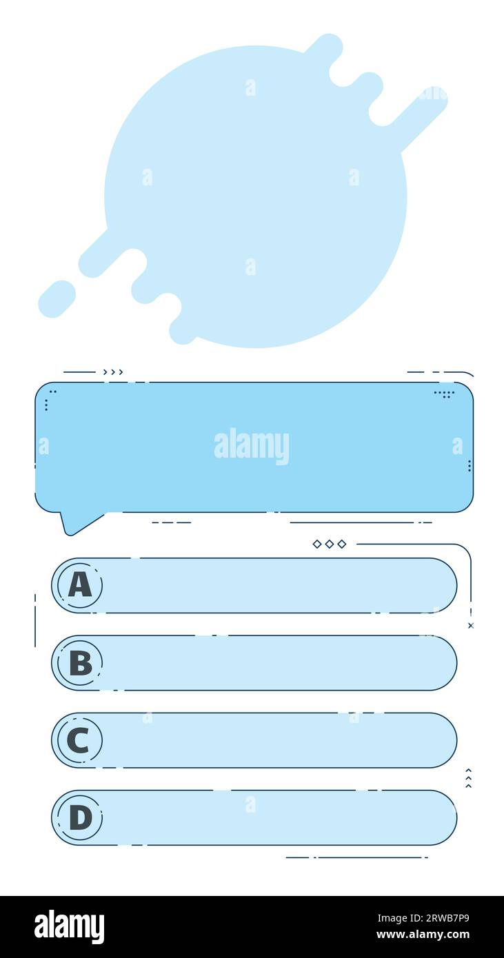 Game Quiz vertical line style Stock Vector Image & Art - Alamy