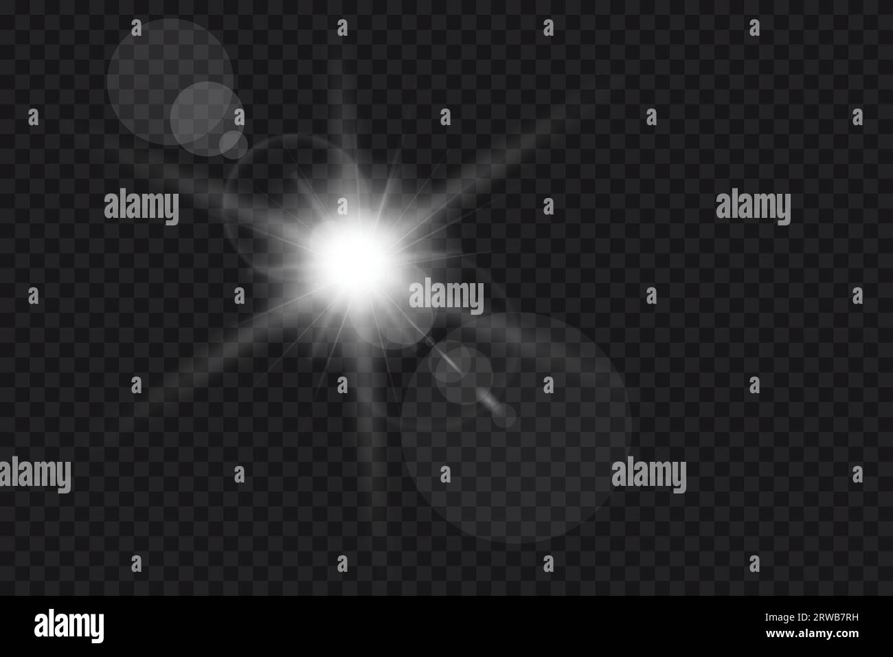 Transparent sunlight vector Stock Vector Image & Art - Alamy