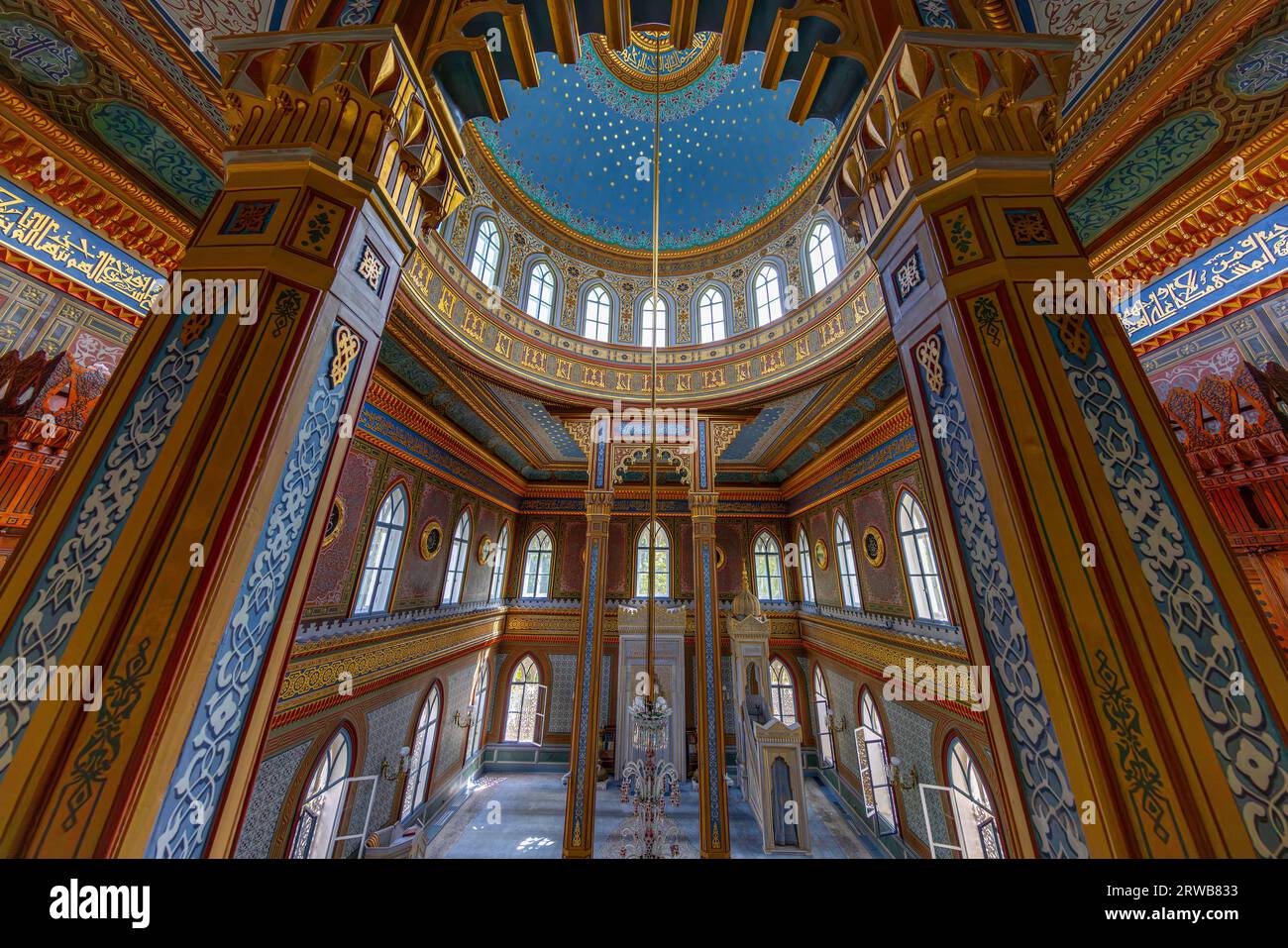 Istanbul, Turkey, September 11, 2023: Yildiz Hamidiye Mosque built by ...