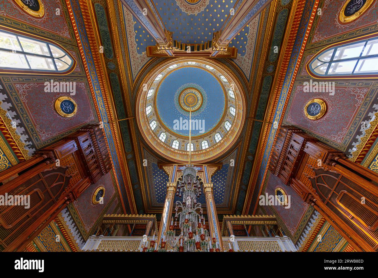 Istanbul, Turkey, September 11, 2023: Yildiz Hamidiye Mosque built by ...