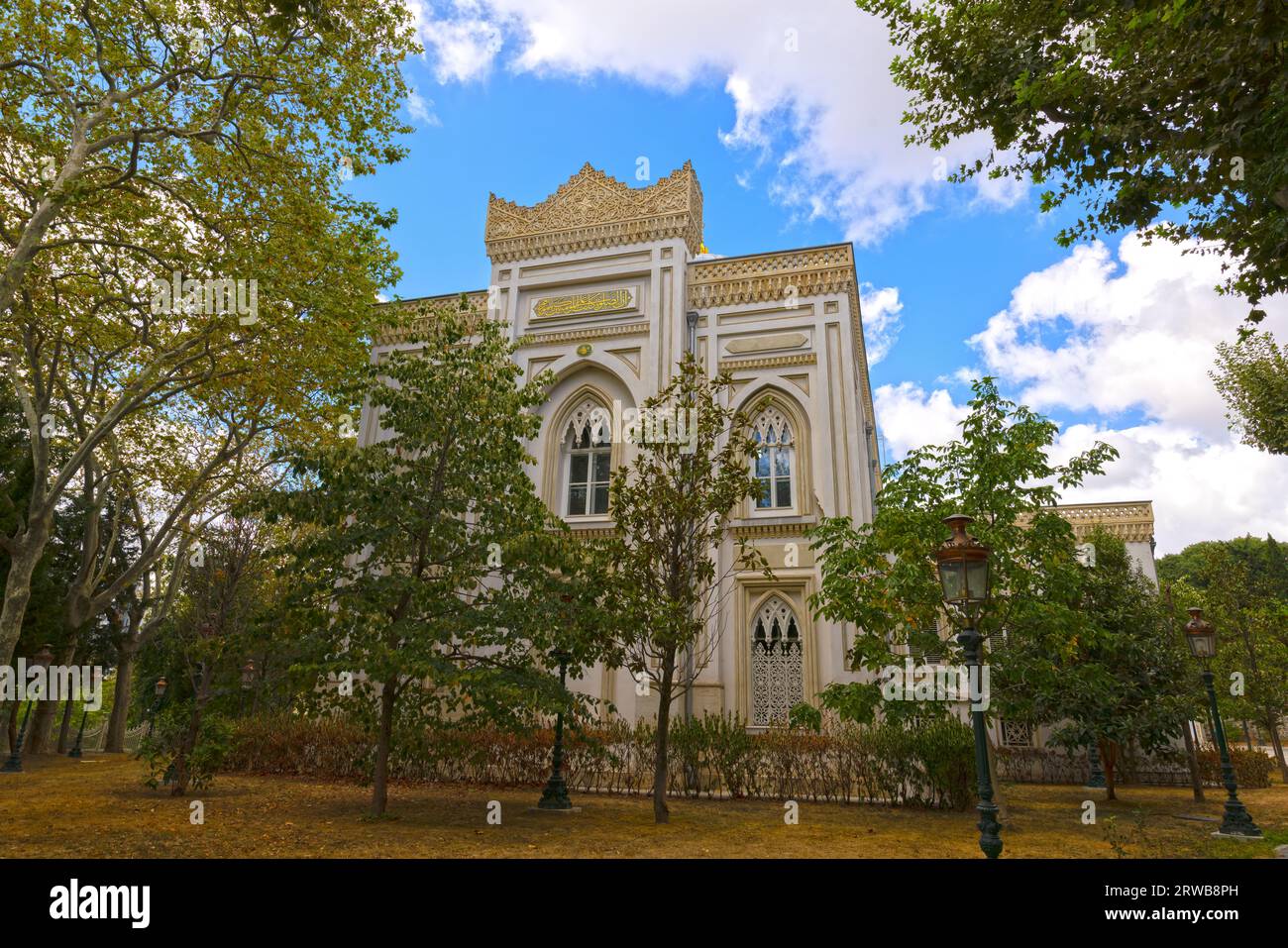 Istanbul, Turkey, September 11, 2023: Yildiz Hamidiye Mosque built by ...
