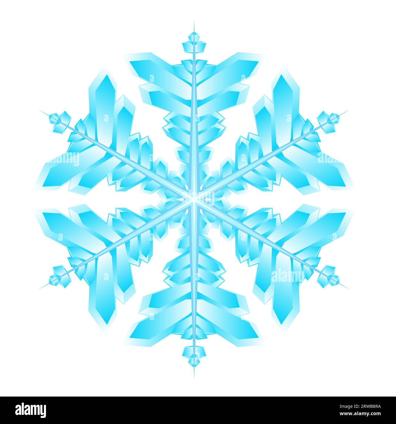 Flake shaped Stock Vector Images - Alamy